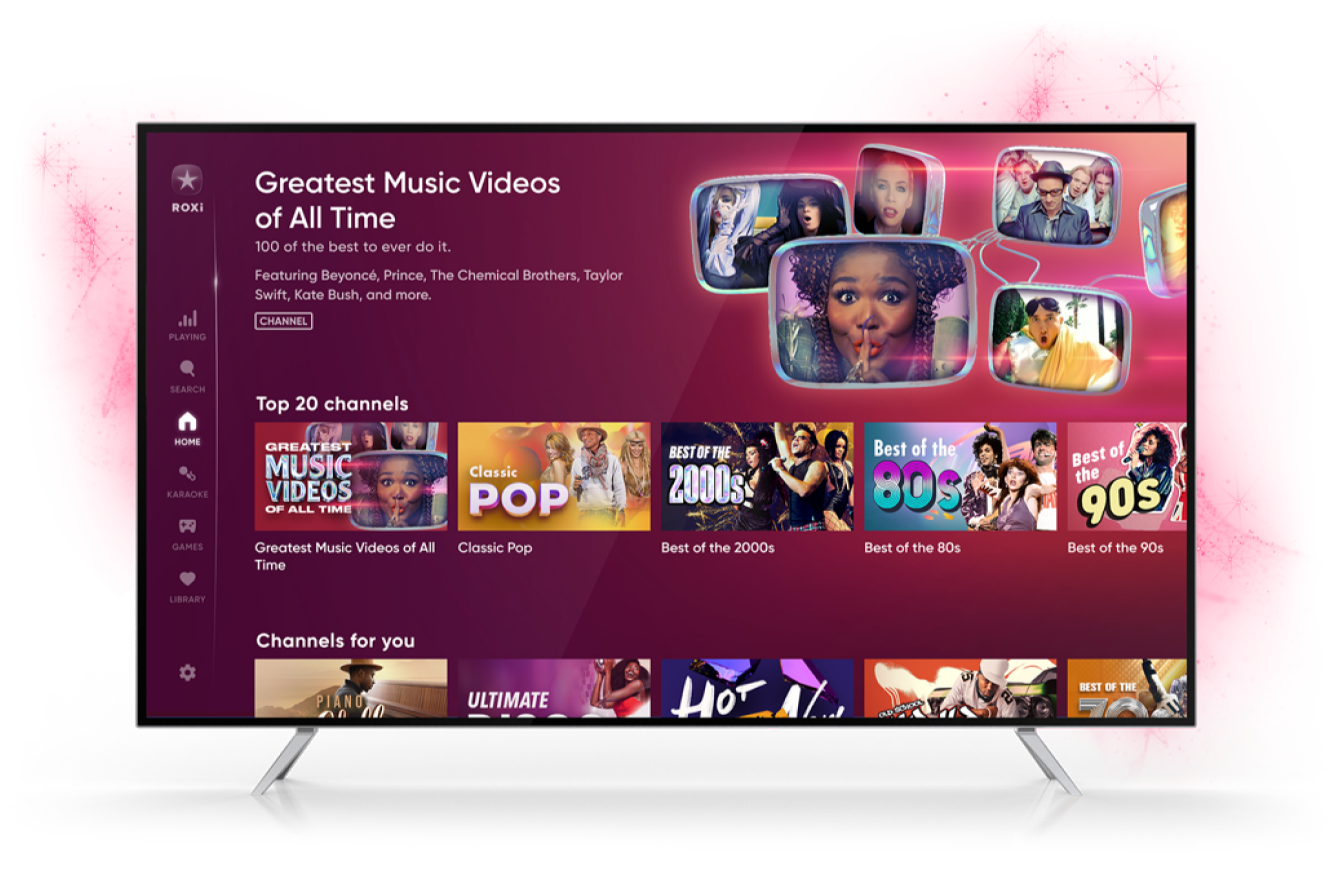 ROXi - Free TV Music App